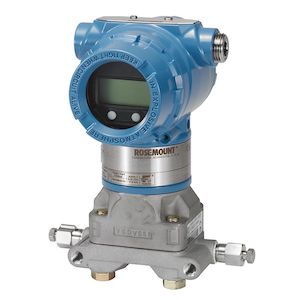 3051CD3A22A1BM5B4I5P1Q4Q8 Differential Pressure Transmitter, Rosemount